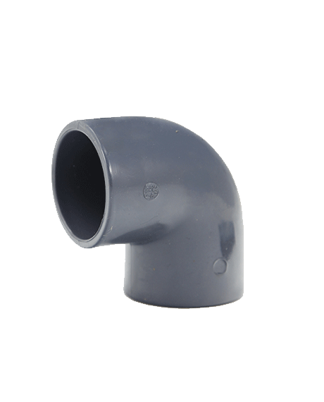 COUDE PVC 32 F/F 90° PRESSION PN10 – Bricodis