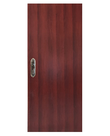 BLOC PORTE COMPLET 2065*840*40MM CLASSIQUE EN BOIS/ROUGE | Bricodis
